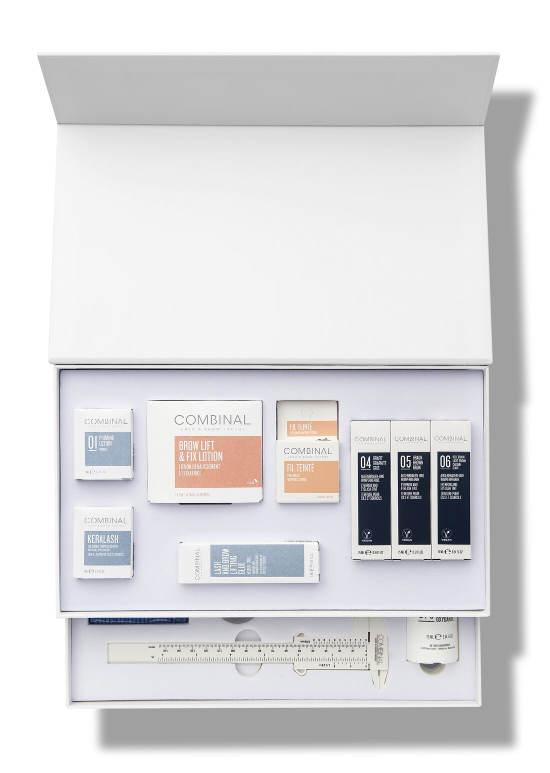 COMBINAL 2.0 Zestaw Premium do Liftingu Brwi · COMBINAL Lash & Brow Expert